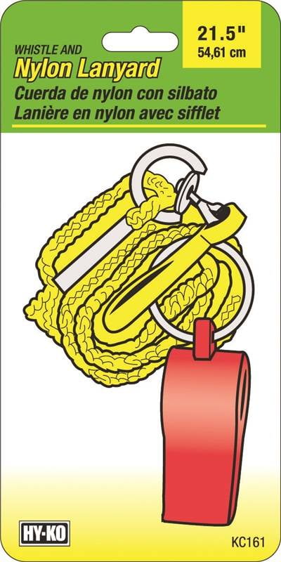 HY-KO PROD CO 21" Nyl Lanyard/Whistle KC161 - Walmart.com