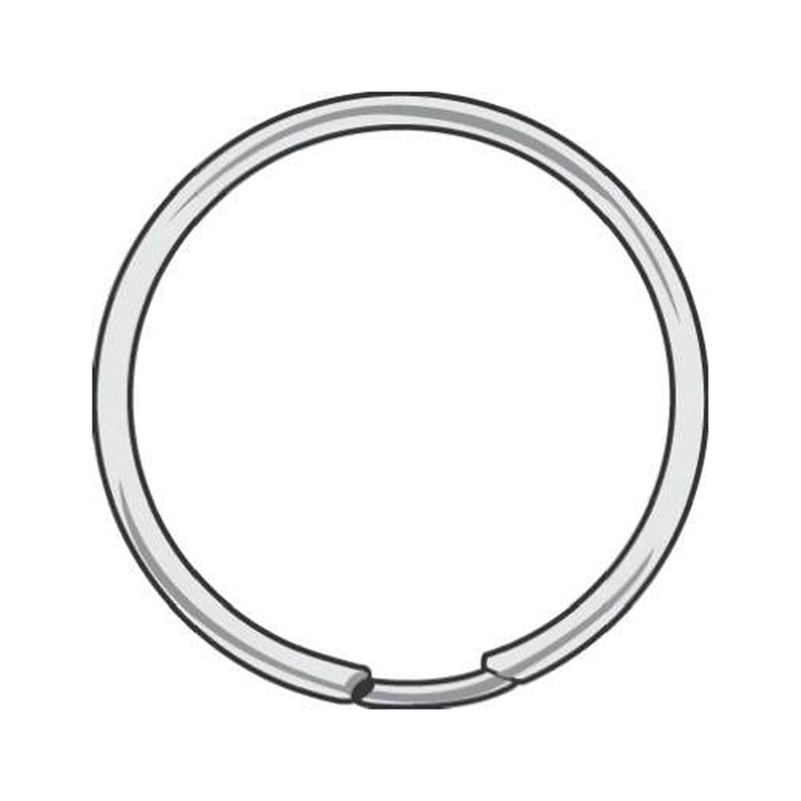 HY-KO PROD Split Key Ring, 50 Pack, 2" KB111 - Walmart.com