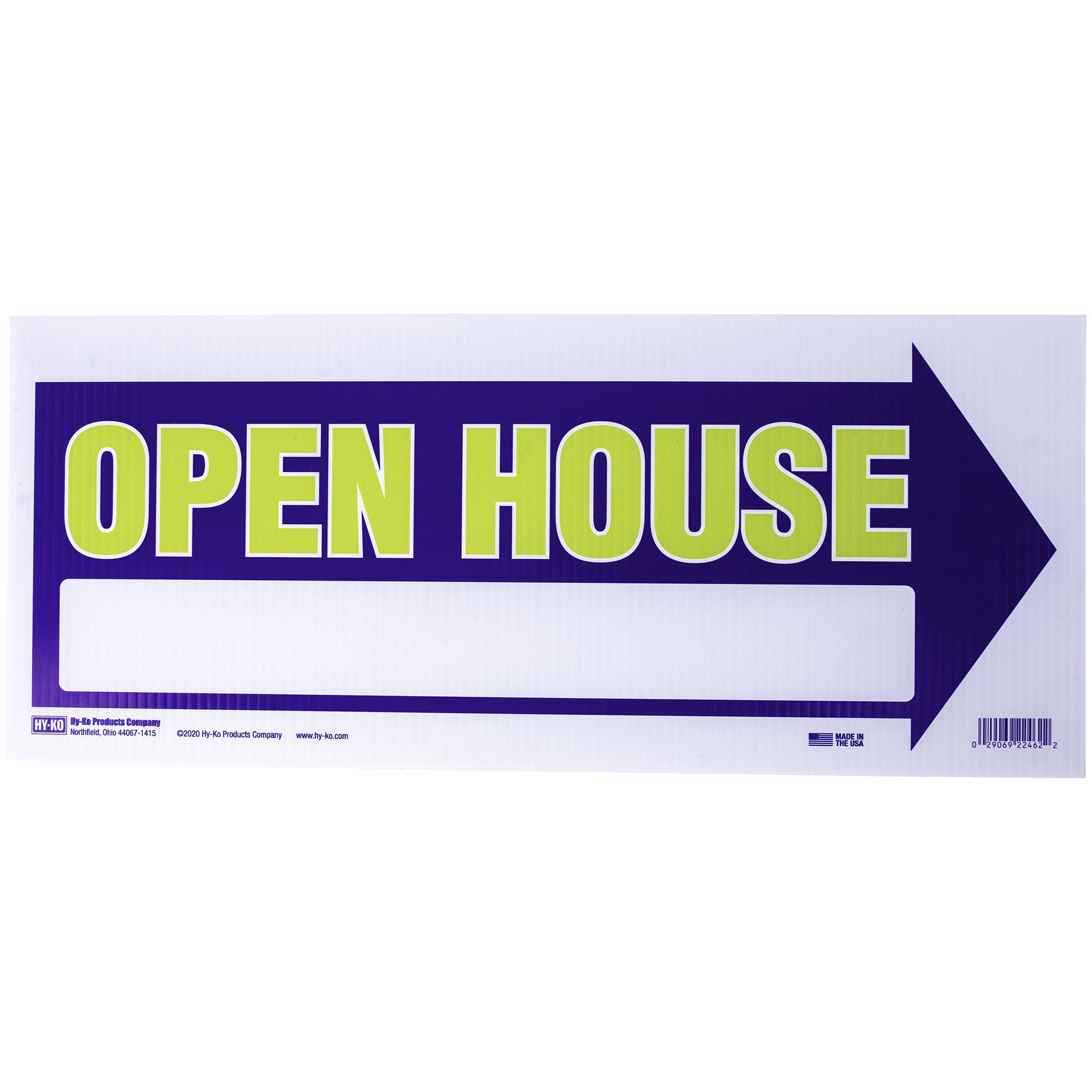 HY-KO Plastic Open House Arrow - Walmart.com