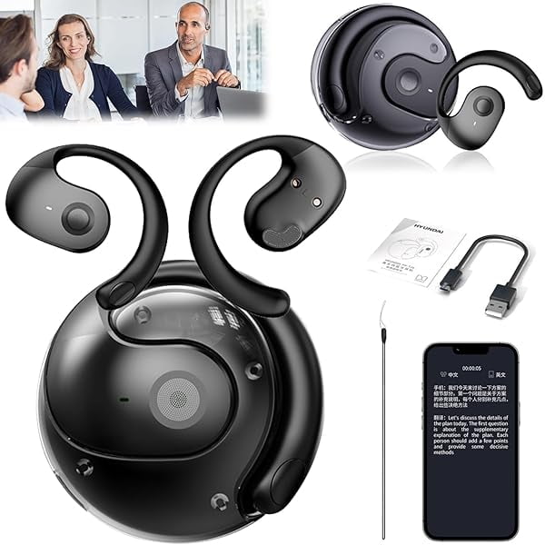 HY-T26 Pro Language Translator, HY-T26 Xpro Headphones,Wireless Bluetooth Audifonos Traductores ...