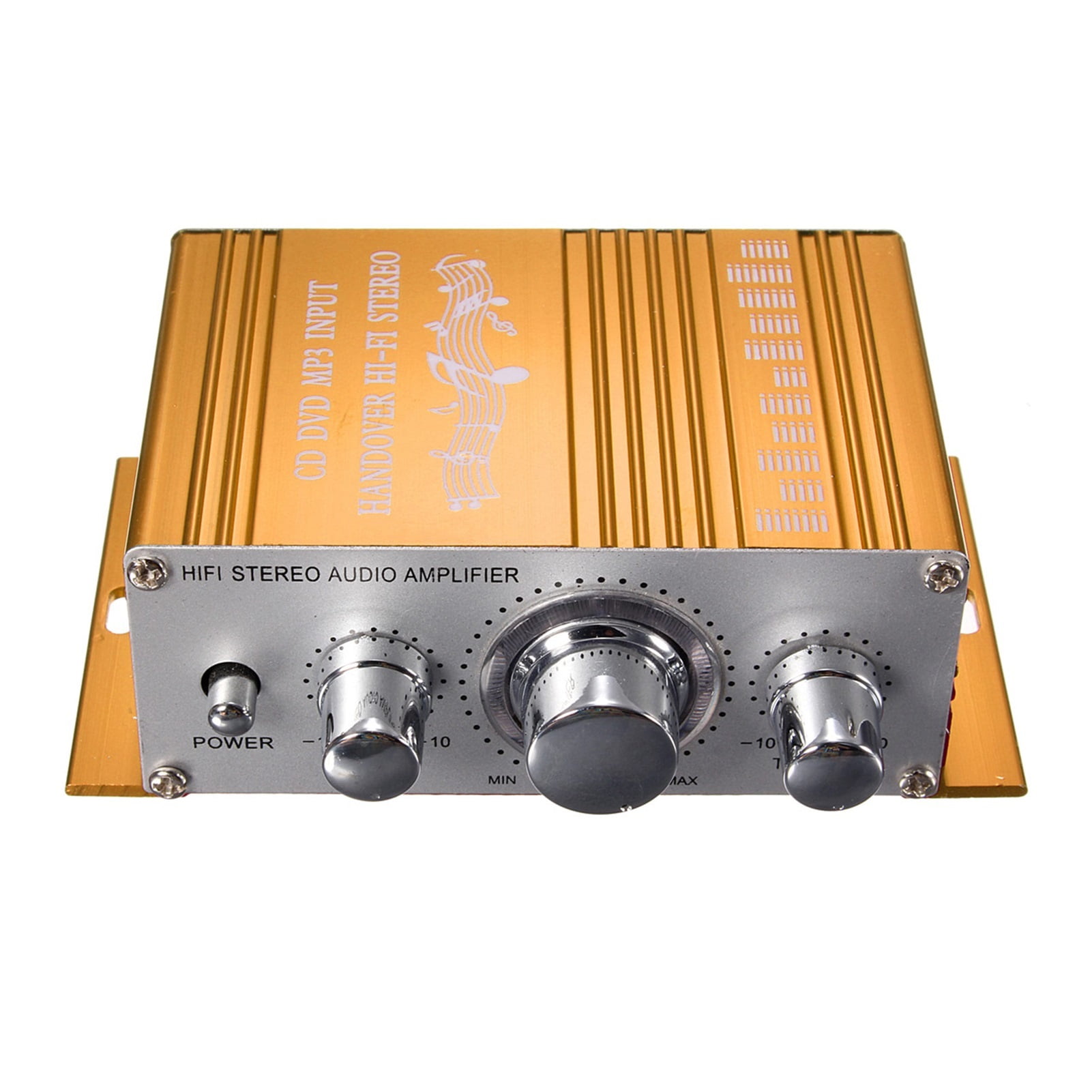 HY2001 Mini Car Amplifier Motorcycle Home Boat Auto Stereo Amplifier 2 ...