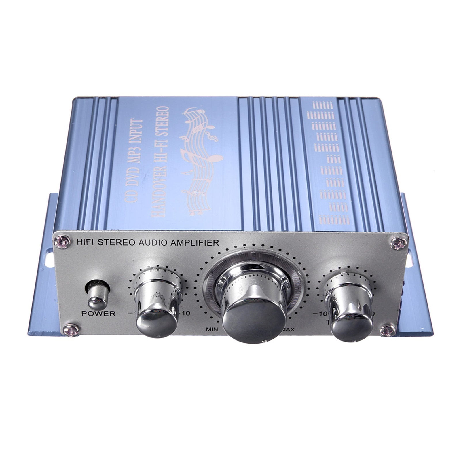 HY2001 Mini Car Amplifier Motorcycle Home Boat Auto Stereo Amplifier 2 ...