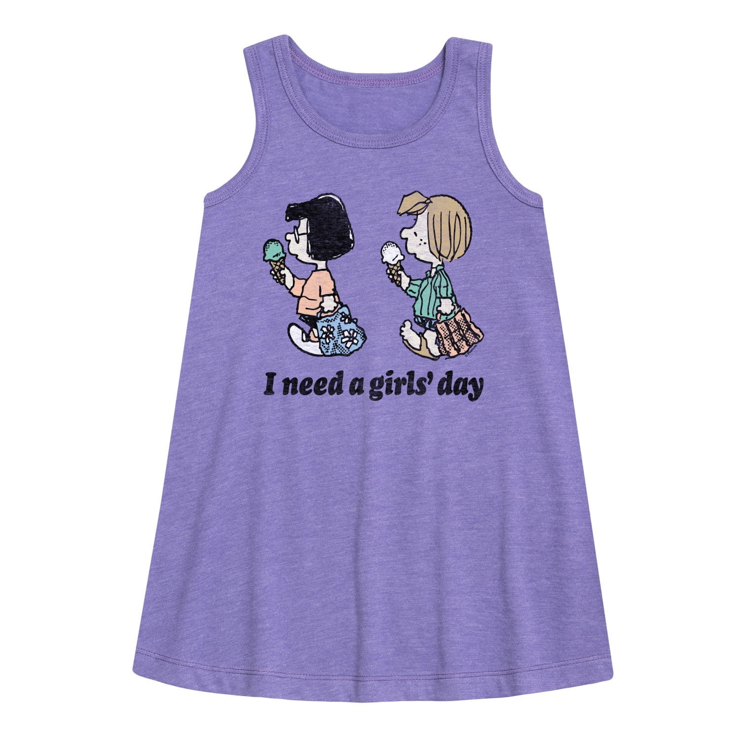HYBRID APPAREL - Peanuts - I Need A Girls Day - Toddler & Youth Girls A ...