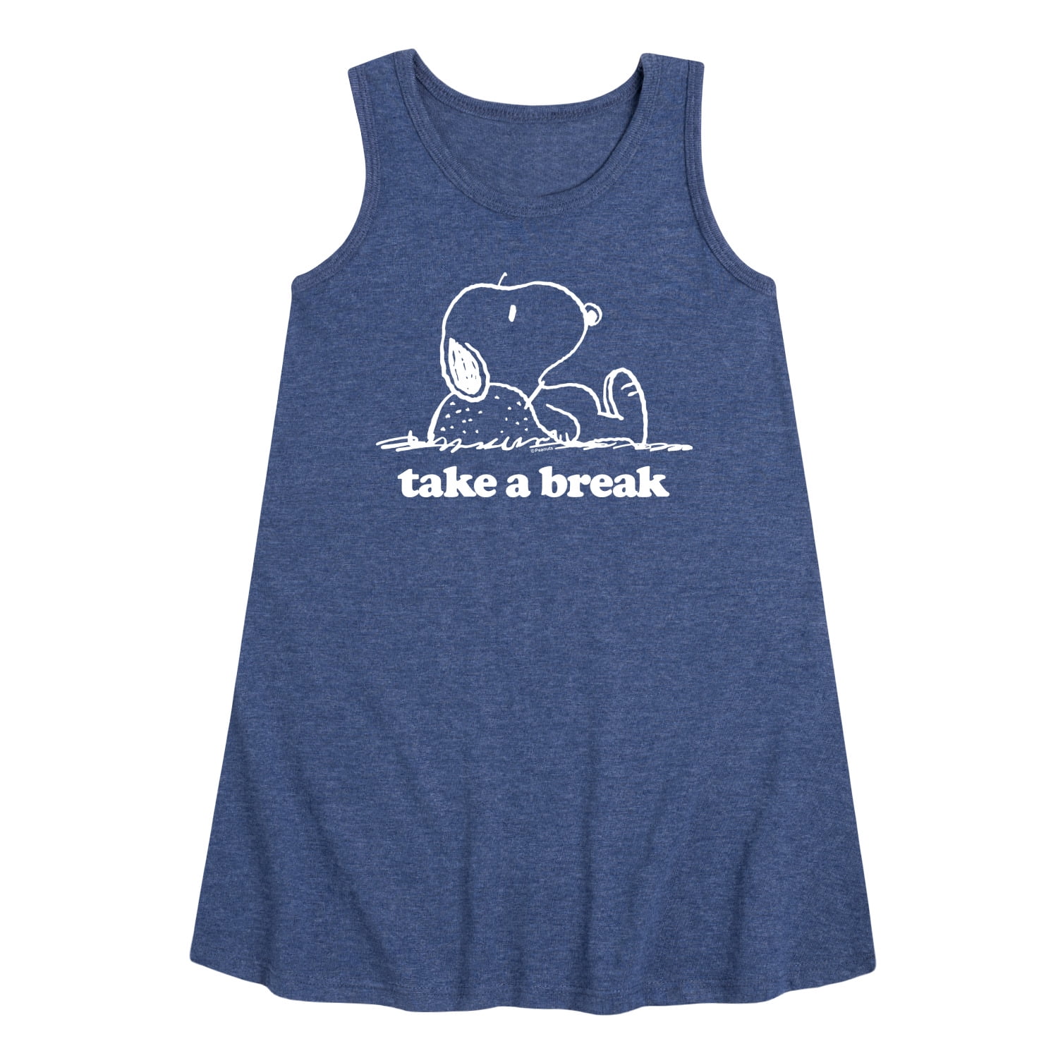 HYBRID APPAREL - Peanuts - Take A Break - Toddler & Youth Girls A-line ...
