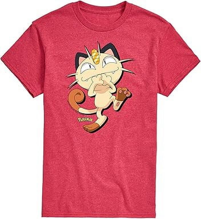 HYBRID APPAREL - Pokémon - Meowth Shadow - Men's Short... - Walmart.com