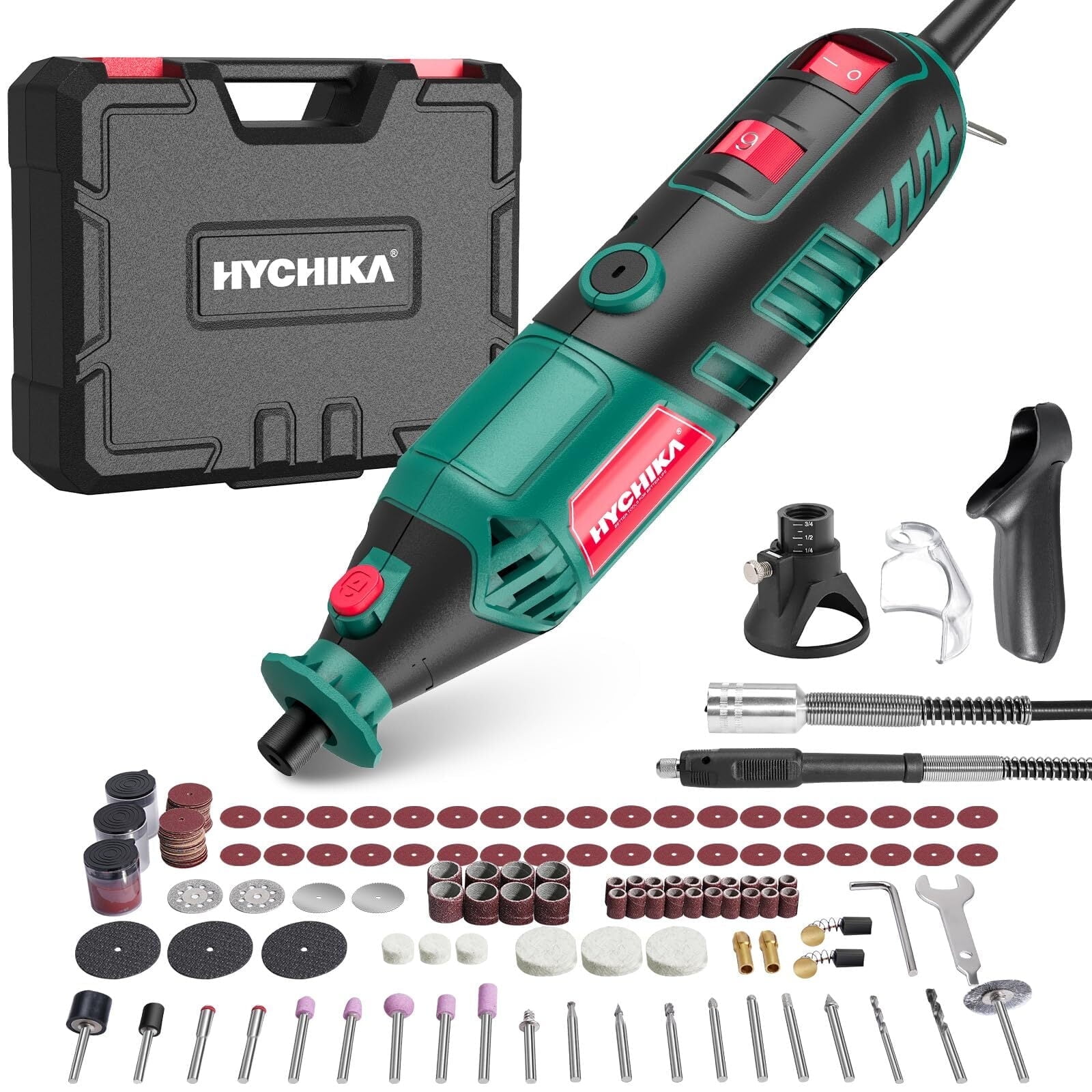 HYCHIKA 180W Corded Electric Rotary Power Tool, 35000 RPM - Walmart.com