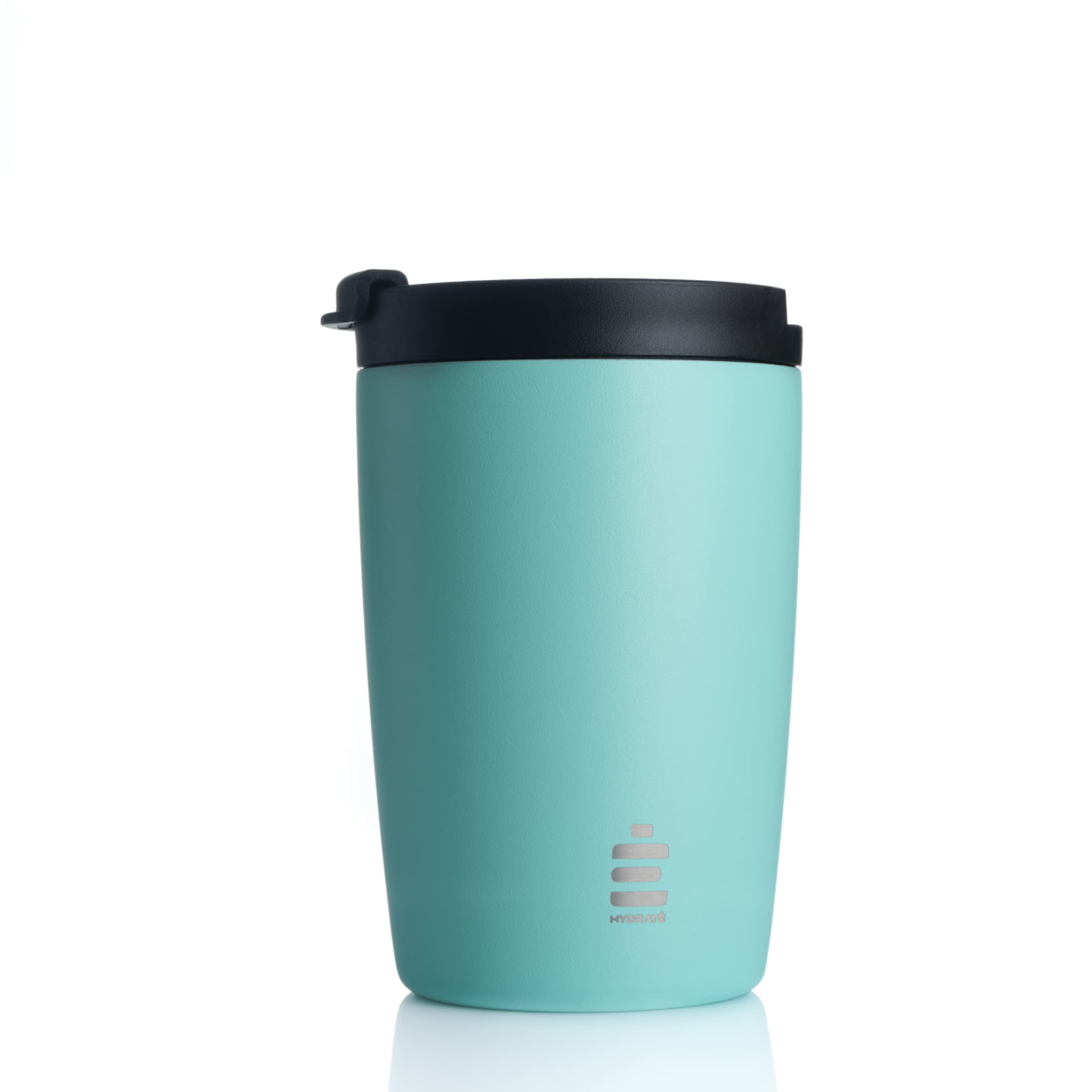 Hydrate Insulated Coffee Mug 340ml, Secure Lid, Stainless Steel Travel ...