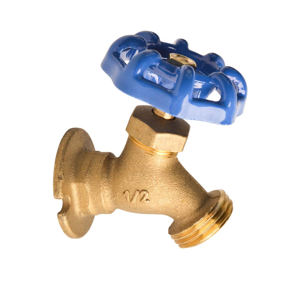 HYDRO MASTER Brass Garden Valve 1/2" FNPT x 3/4" MNH Fit Most Garden ...