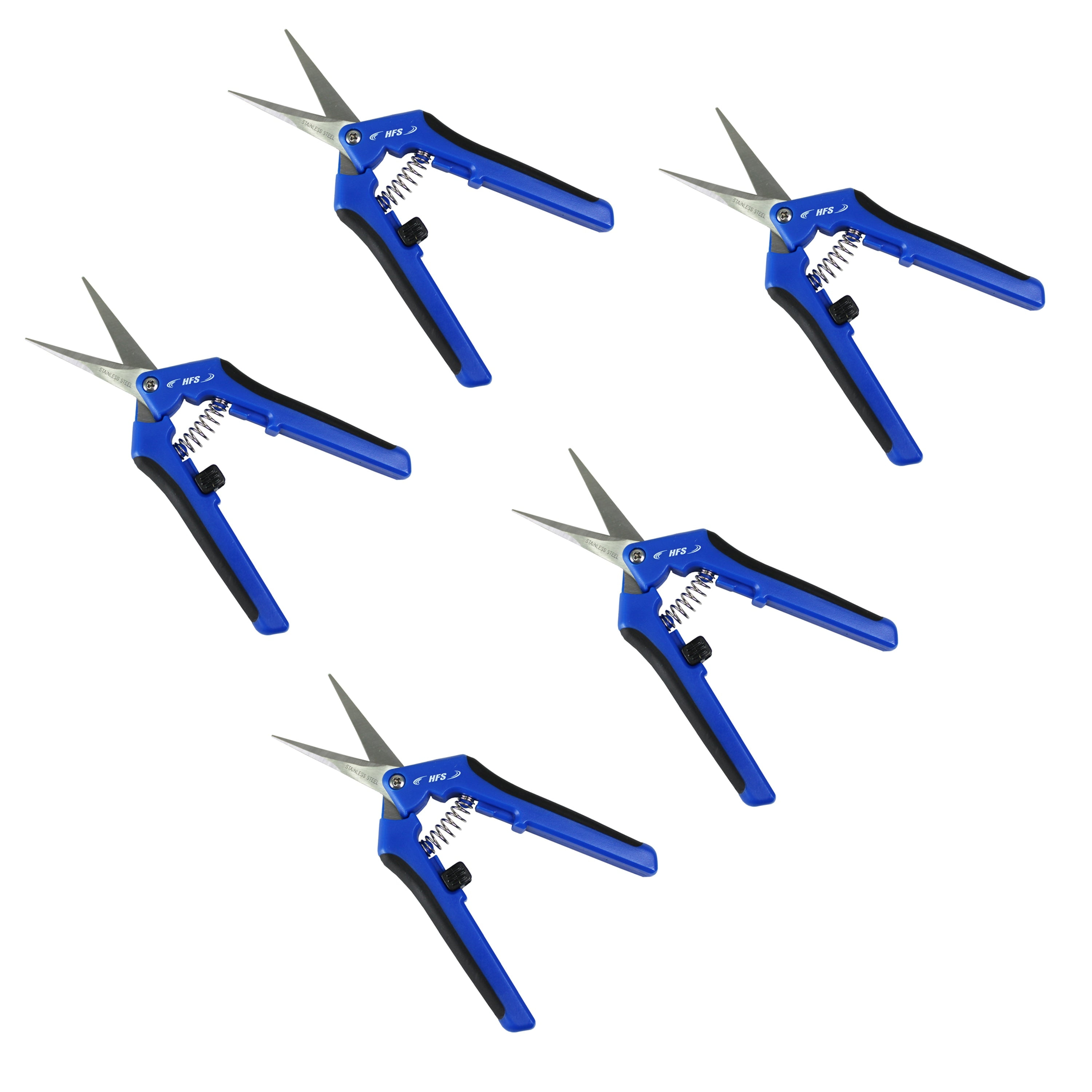HYDROPONIC DEPOT 5PCS Softouch Micro-Tip Pruning Snip, Leaf Trimmer ...