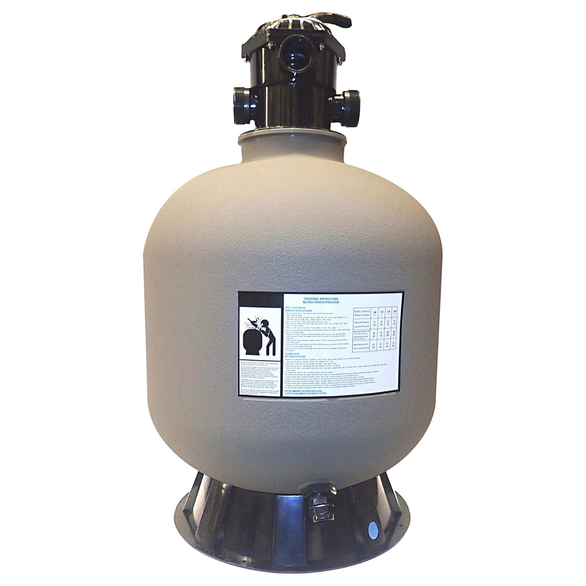 HYDROTOOLS BY SWIMLINE 22 Inch Sand Filter Combo Set With Stand & Multi ...