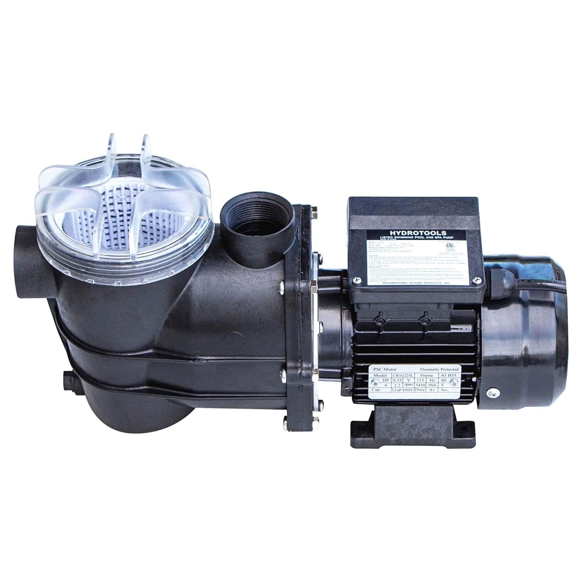 Swimline HydroTools Hydro Flo 0.25 HP Vertical Discharge Swimming Pool ...