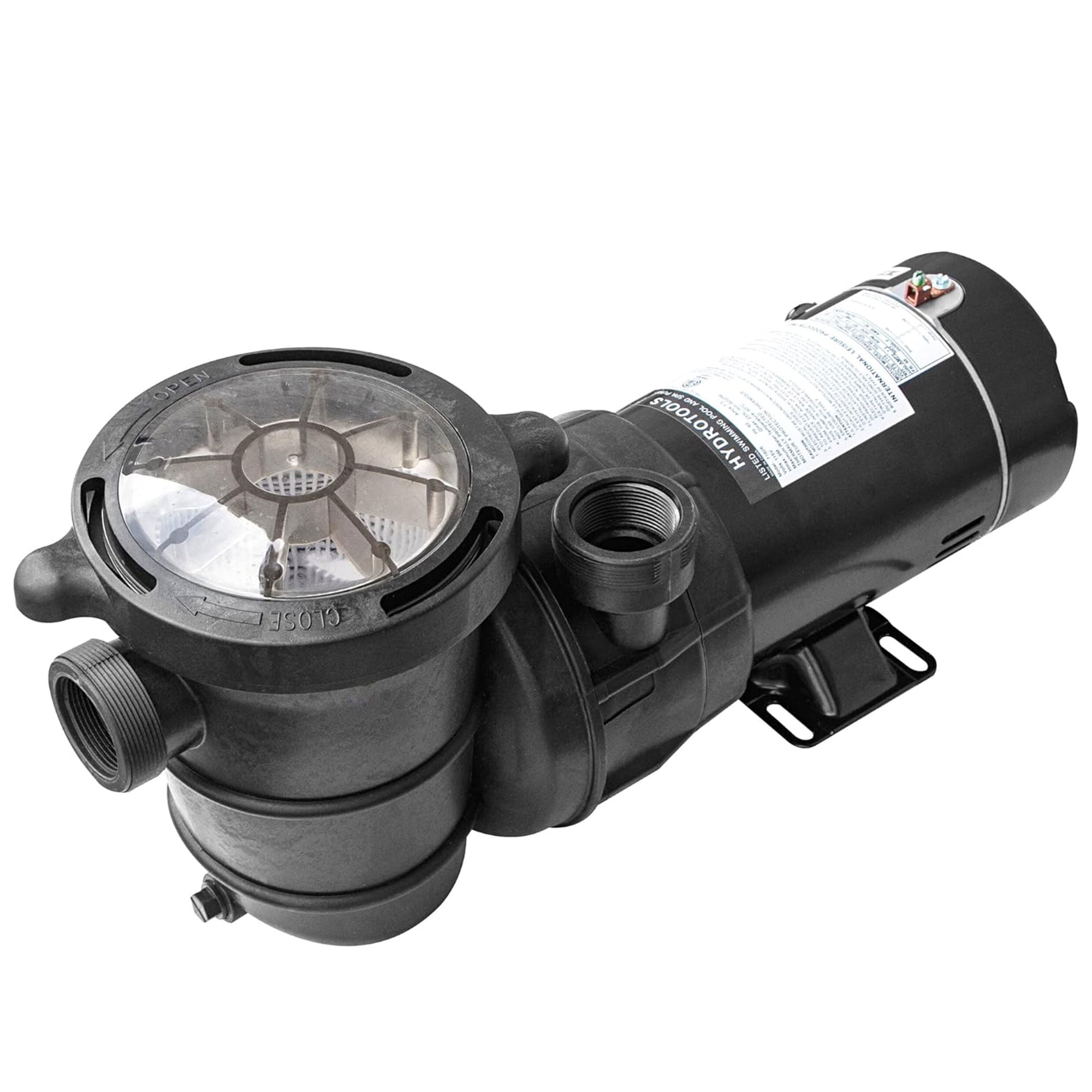 HYDROTOOLS By SWIMLINE Hydro-Flo 1.5 HP Pool Pump, 4980 GPH, Energy ...