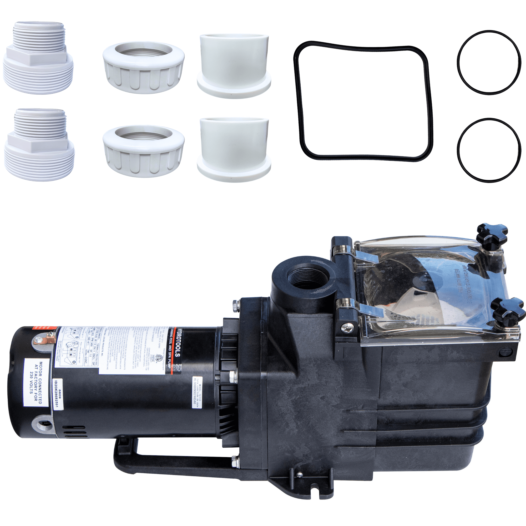 Swimline Hydrotools 1.5HP 6700 GPH Inground Pool Pump- Self Priming ...