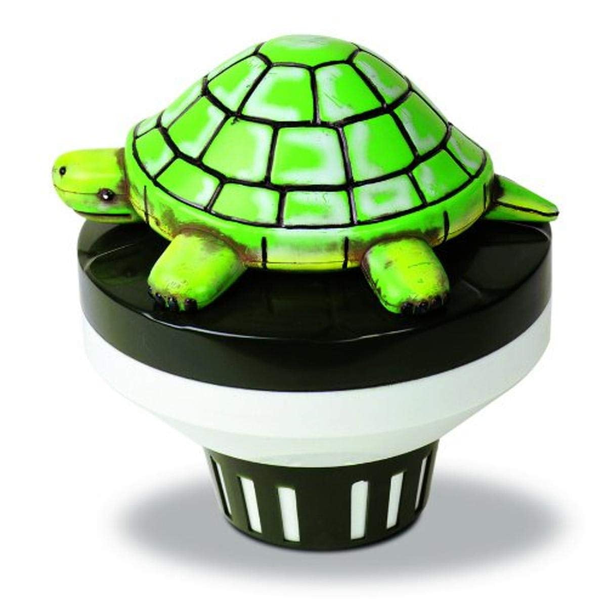 HYDROTOOLS BY SWIMLINE 8711 Turtle Large Capacity Pool & Spa Chemical ...