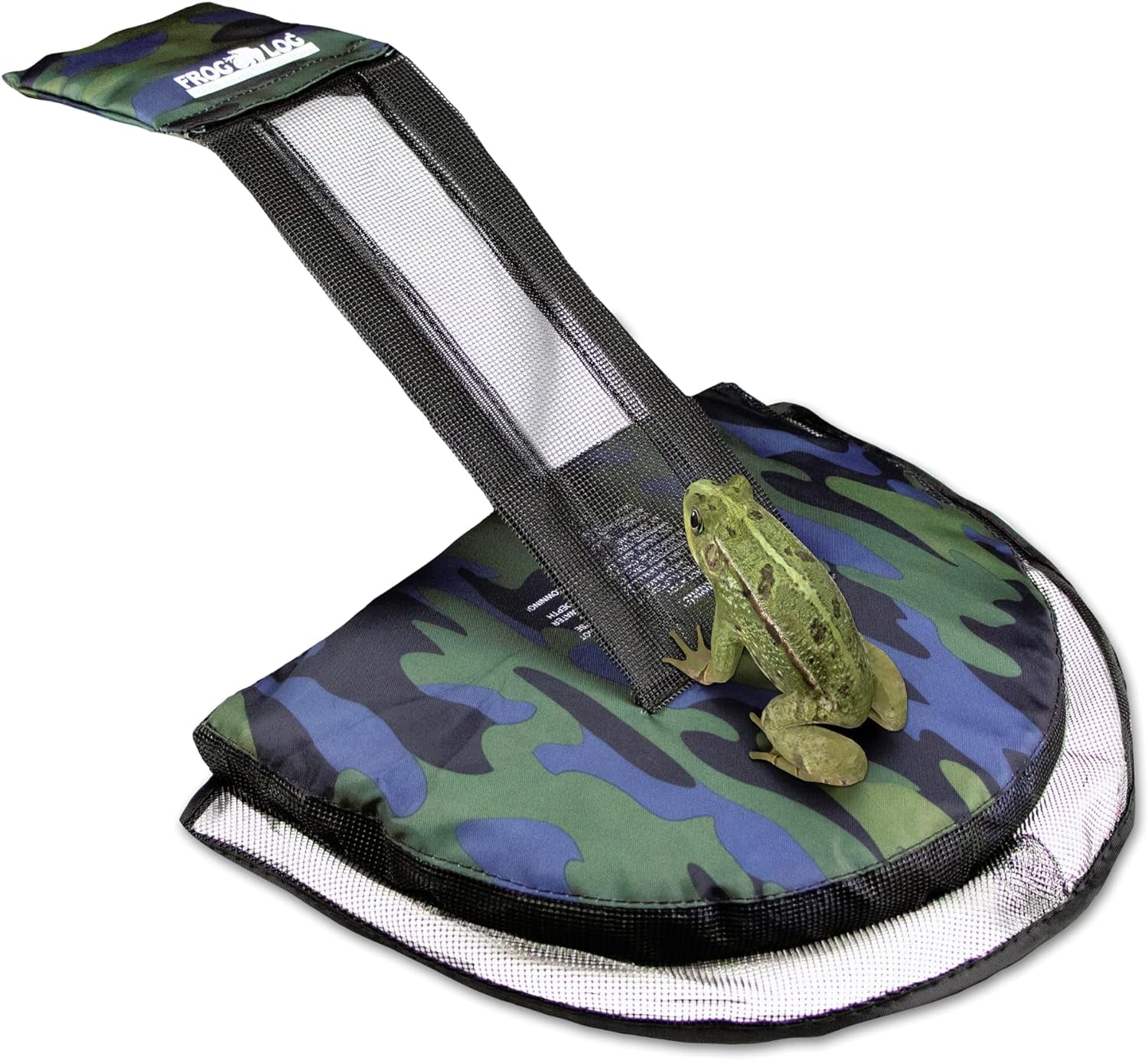 HYDROTOOLS BY SWIMLINE ORIGINAL 70201 FrogLog CAMO Animal Saving Escape ...