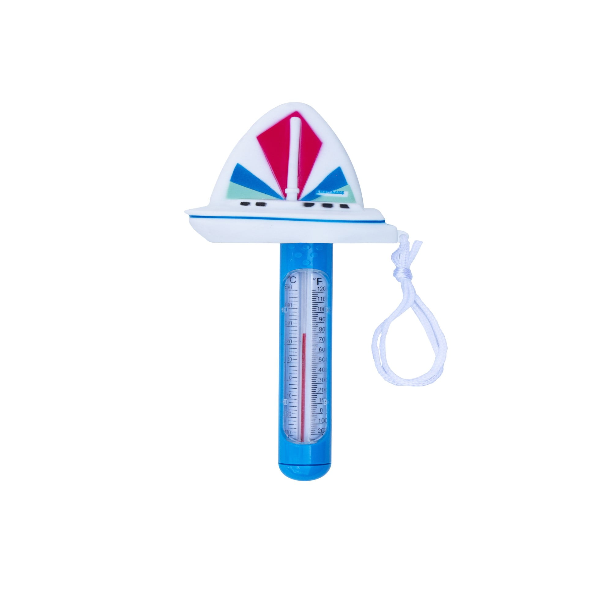 HYDROTOOLS BY SWIMLINE Sail Boat Soft Top Thermometer Large Floating ...