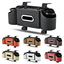 HYEASTR Car Rear Backseat Extra Multifunctional Drink Cup Holder ...