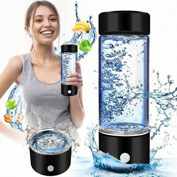 Hydrogen Water Bottle, 3000PPB Portable Hydrogen Water Ionizer Machine ...