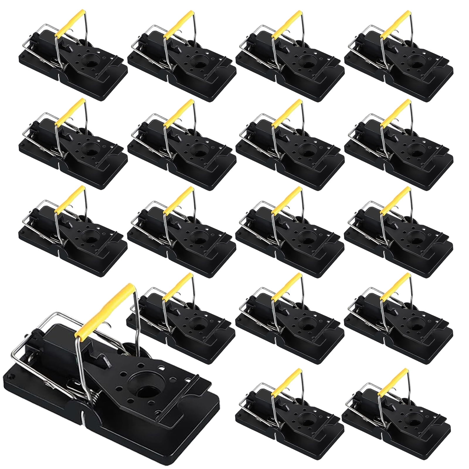 HYEASTR Mouse Traps 18 Pack, Small Mouse Trap Indoor for Home, High ...