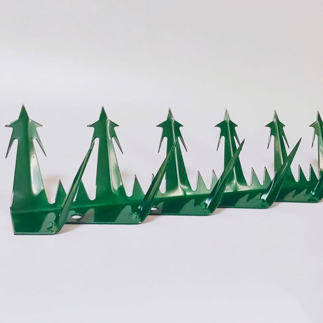 HYFF Outdoor Wall Metal Spikes with Screws,Security Fence Bird Pigeon ...