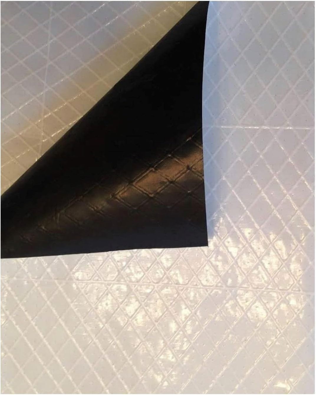 HYFF - String Reinforced Silage Cover Black/White - 6 Mil - Heavy Duty ...