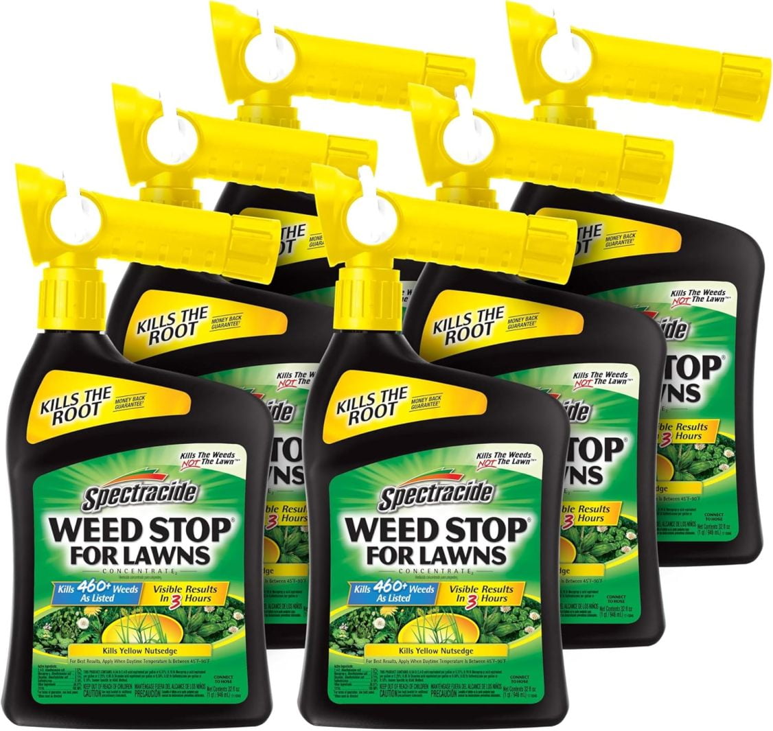HYFF Weed Stop for Lawns Concentrate, Ready to Spray, Kills All Types ...