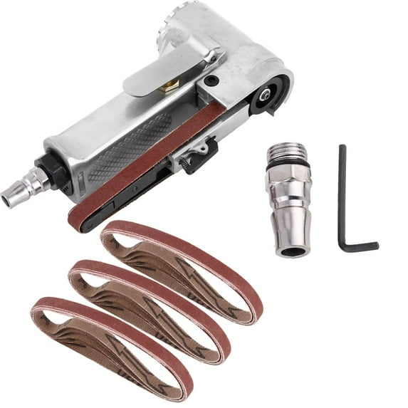 HYFN Pneumatic Belt Sander Air Powered 1.5HP 6CFM Air Tools 3/8 ...