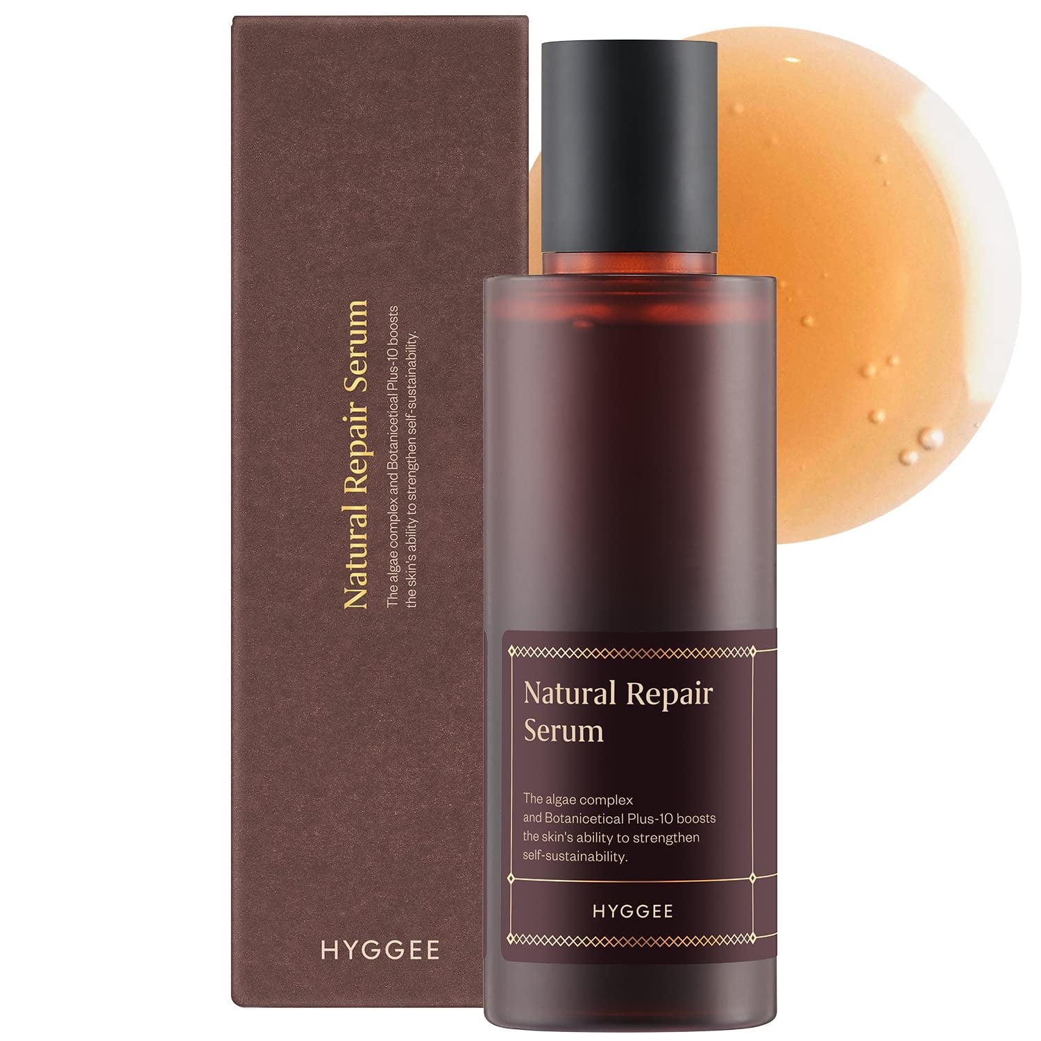 HYGGEE Natural Repair Serum - Hydrating & Nourishing Face Serum Ginseng Extract - Antioxidant ...