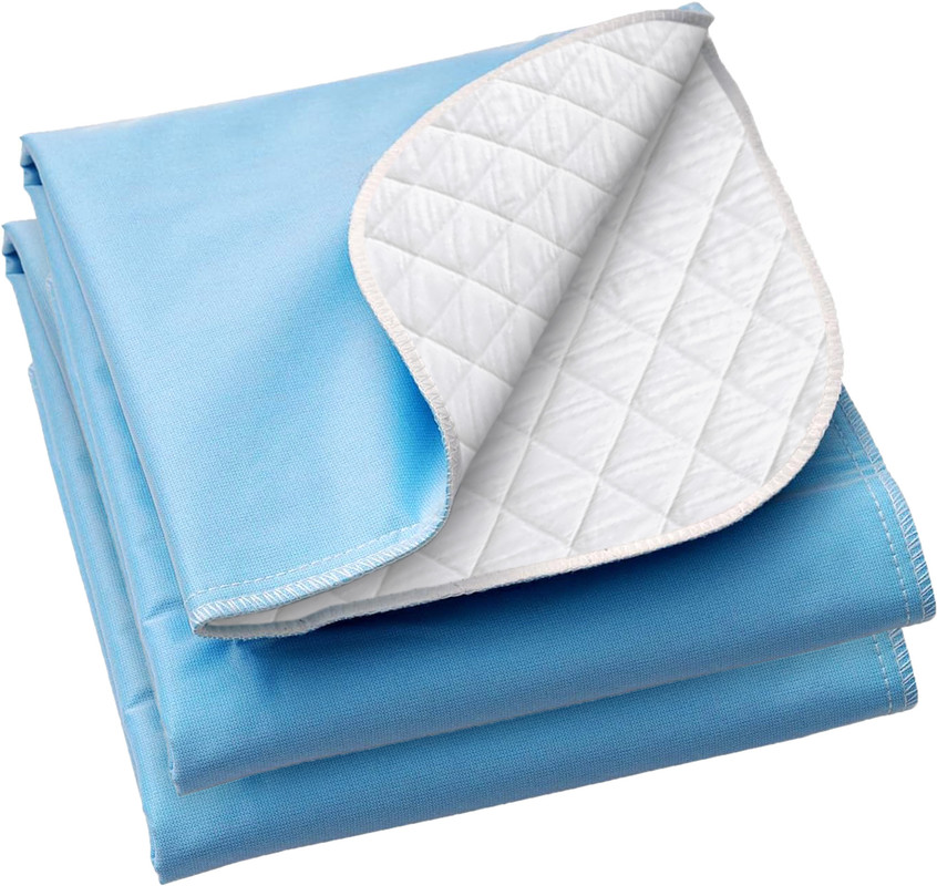 HYGIENX Luxury Underpads 34x36 inches, 2 Pack, 5 Layer Protection ...