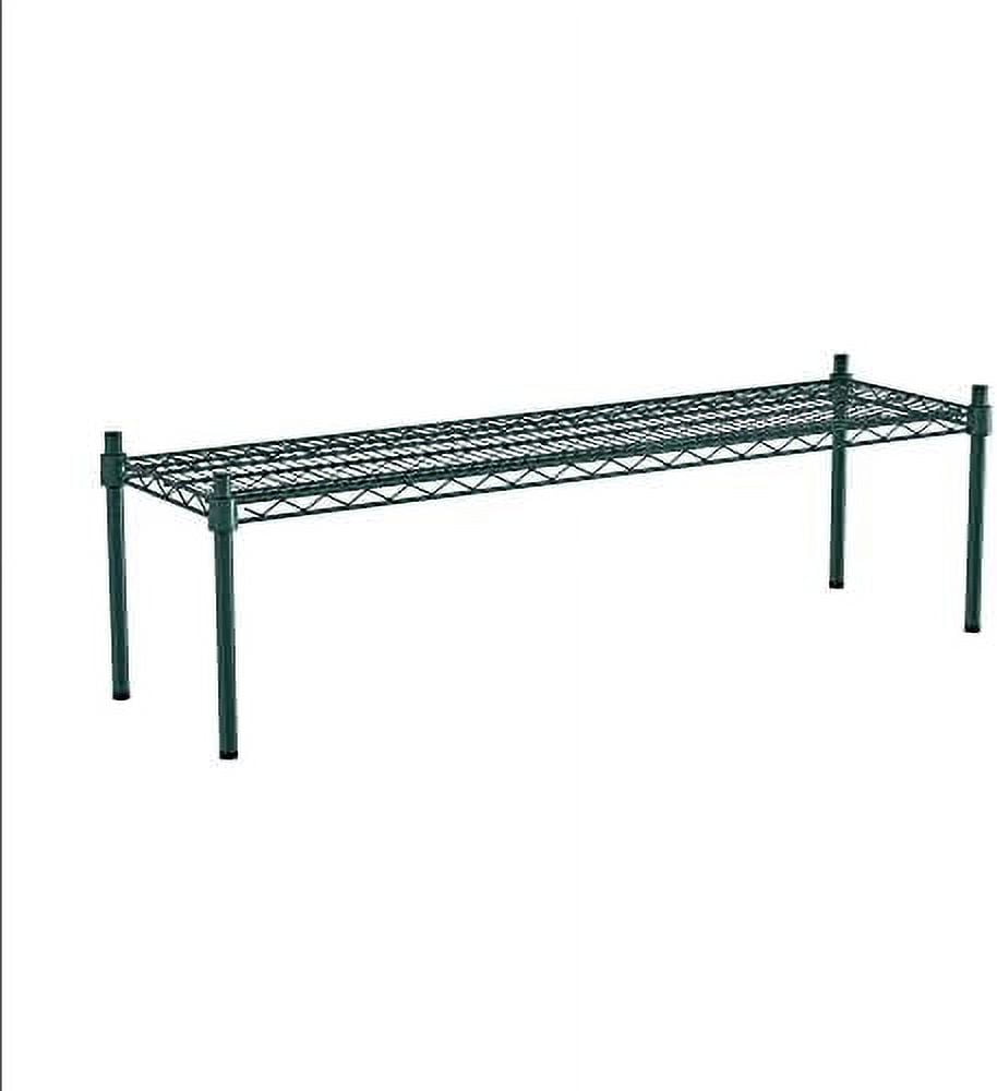 HYHBIBOOM 14" x 48" NSF Chrome Wire Stationary Dunnage Rack with 14 ...