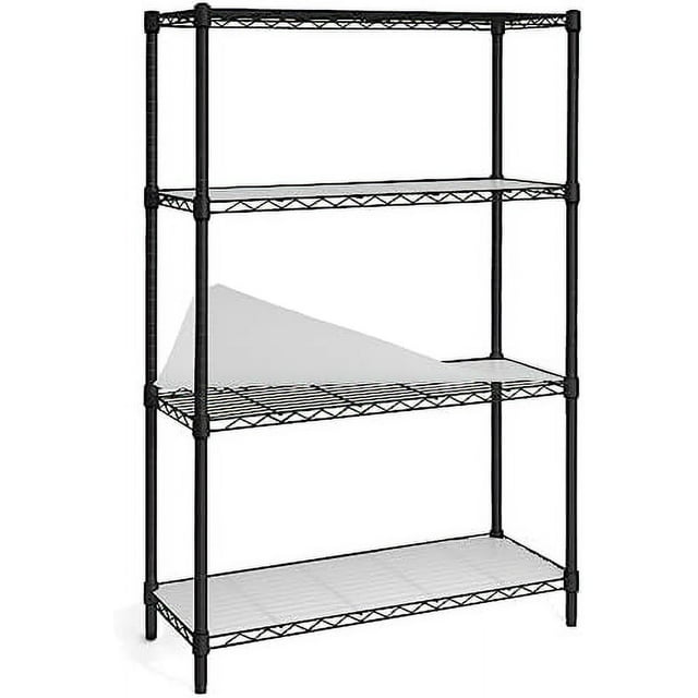 HYHOME NSF 4 Tier Adjustable Wire Shelving Unit Wire Rack Shelving ...