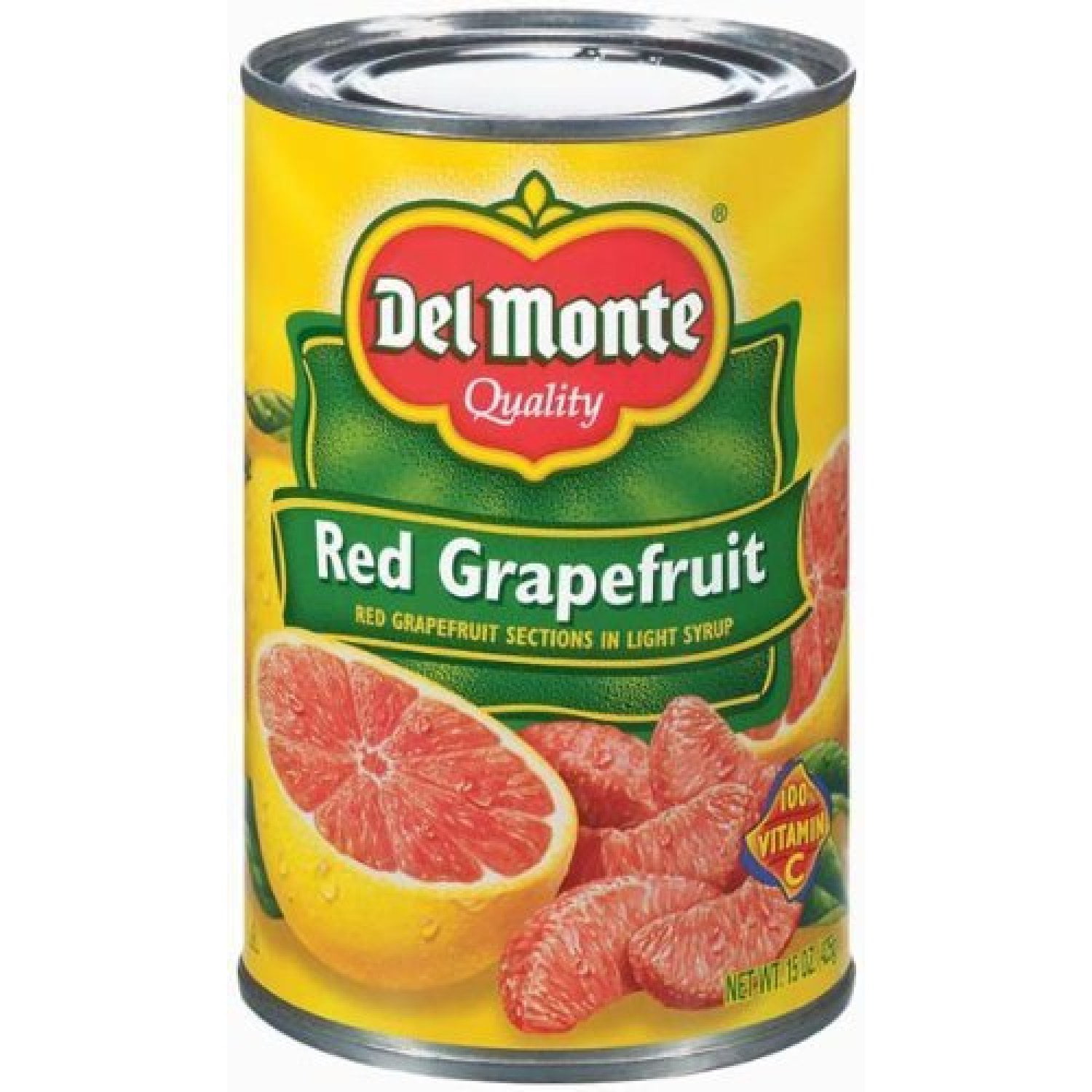 HYJF Red Grapefruit Sections in Extra Light Syrup 15 oz Can (Pack of 6) by HYJF - Walmart.com