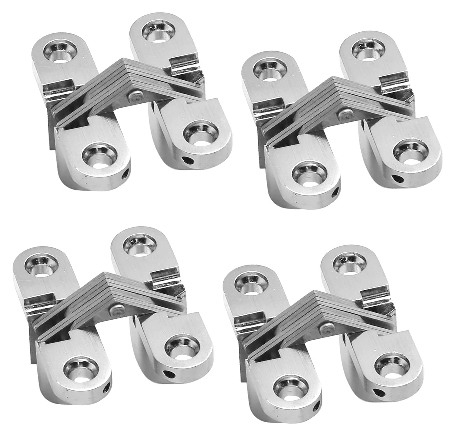 HYKE 1-3/4" Hinge Steel 180 Degree Hinges for Kitchen Cabinet Door ...