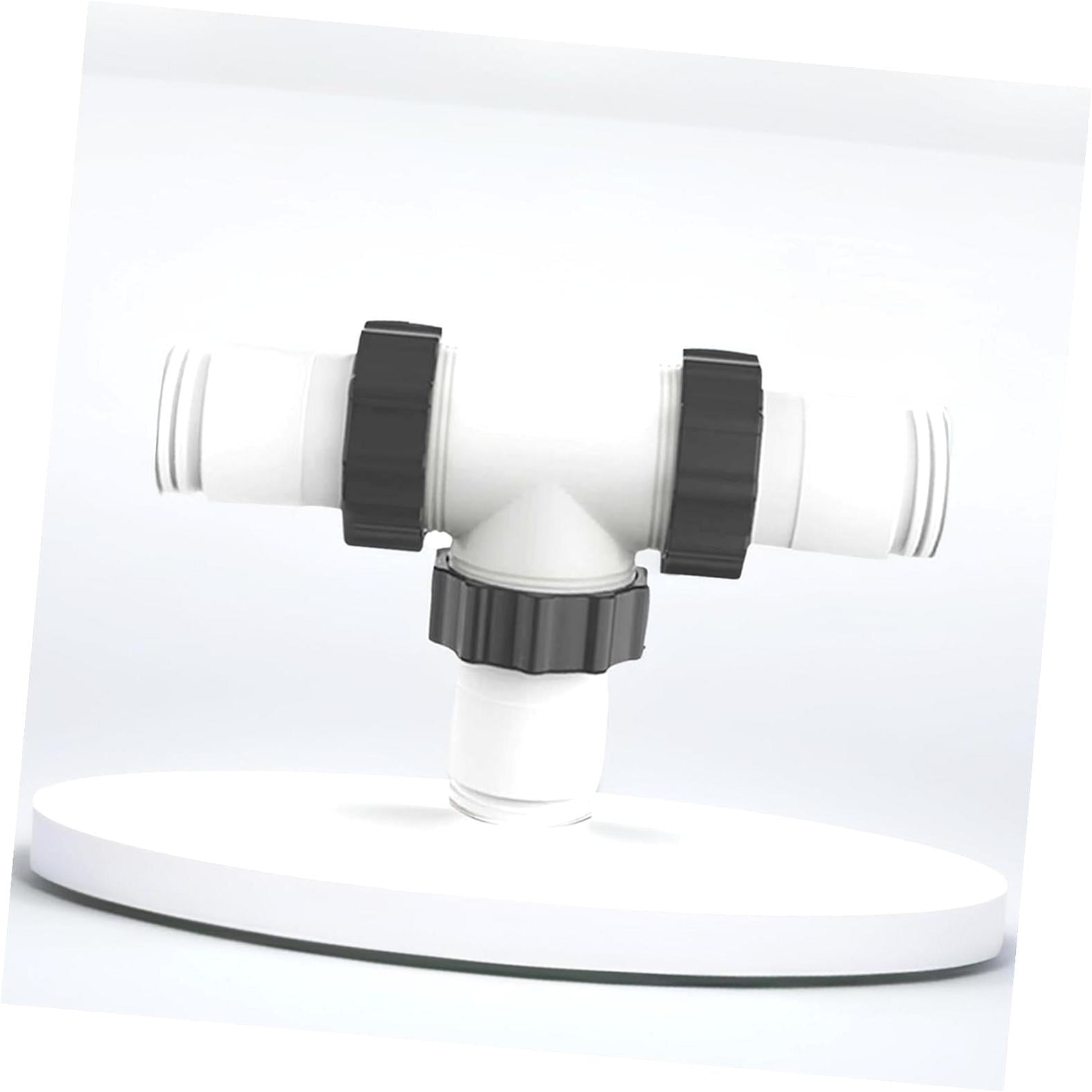 HYKE 1.5 Inch Plunger Valve Hose Connector, T-Splitter Pool Accessory ...