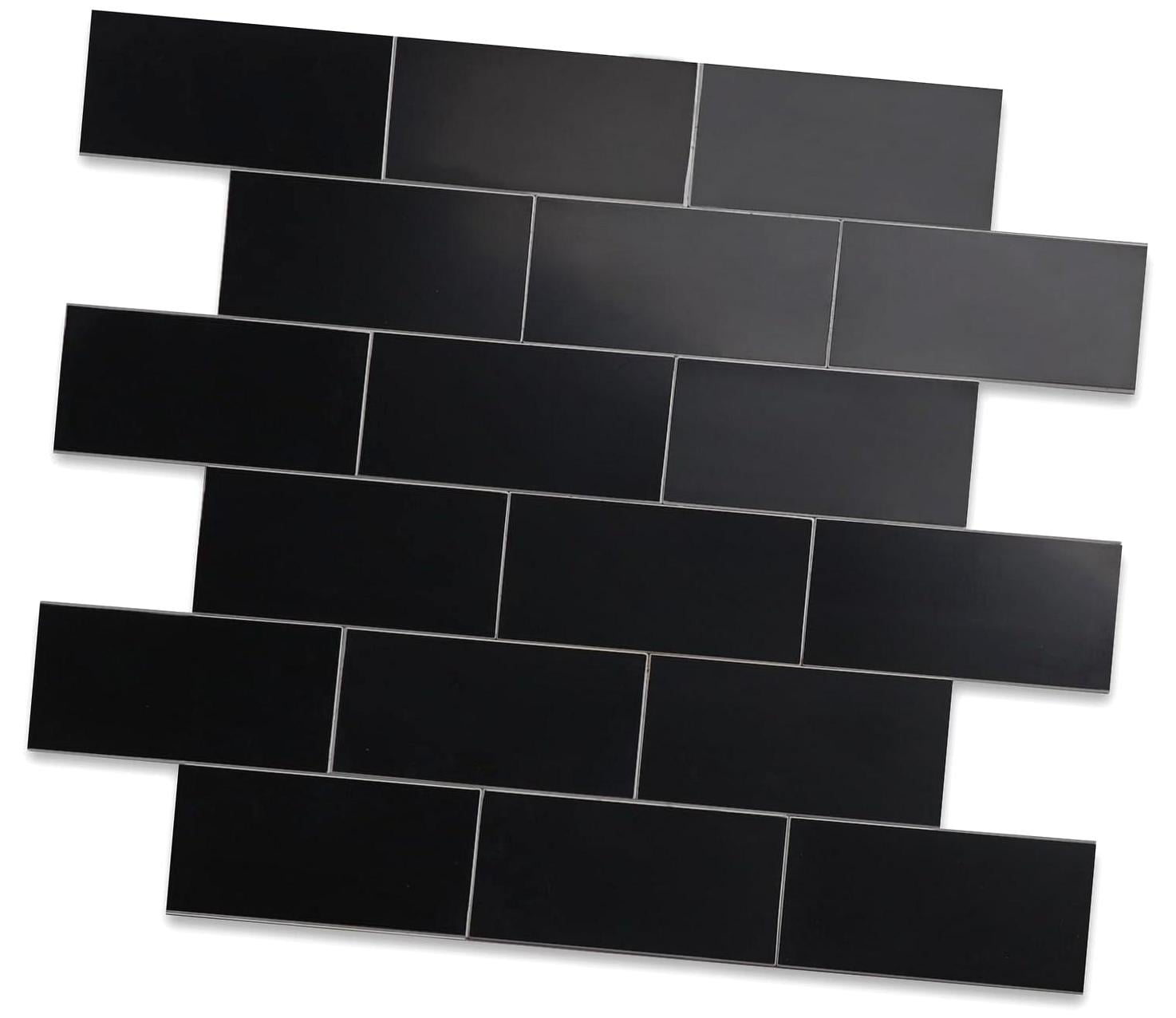 HYKE 1-Pack Peel and Stick Tile 12"X12" PVC Wall Tiles, Stick on for ...