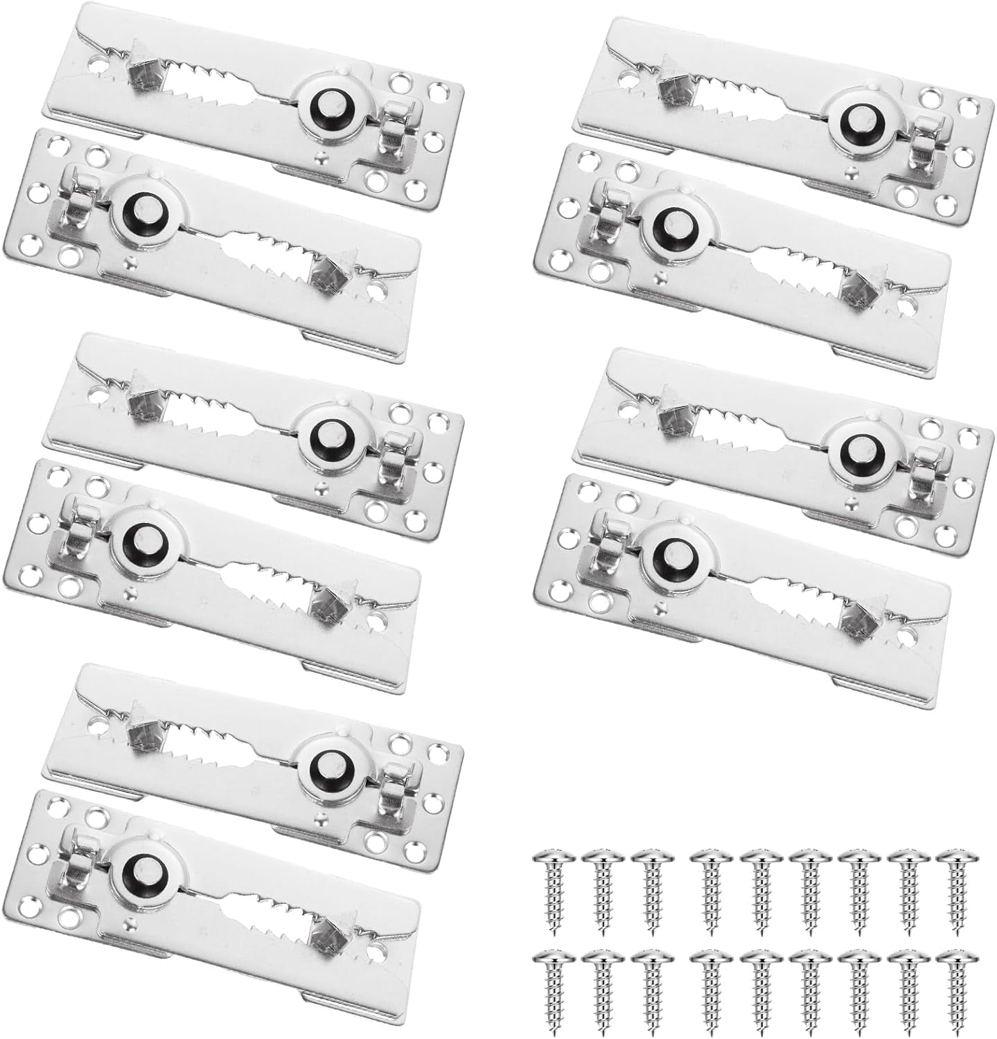 HYKE 10 PCS Sectional Couch Connectors, Galvanized Iron Sectional Sofa ...