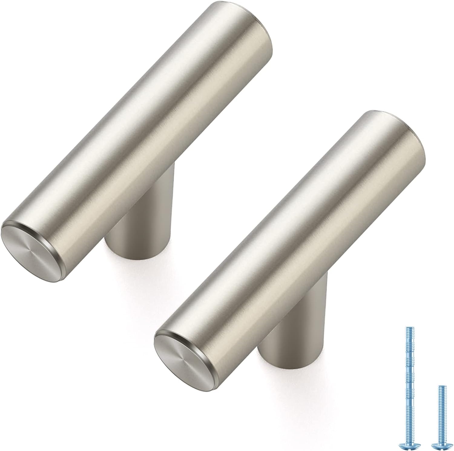 HYKE 10 Pack 2 Inch Length Kitchen Cabinet Handles with Single Hole ...