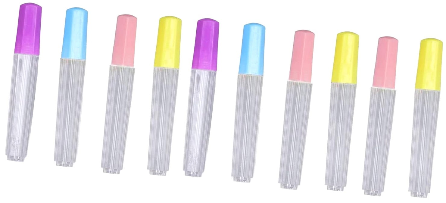 HYKE 10-Piece Sewing Needles Container, Clear Felting Sewing Needles ...