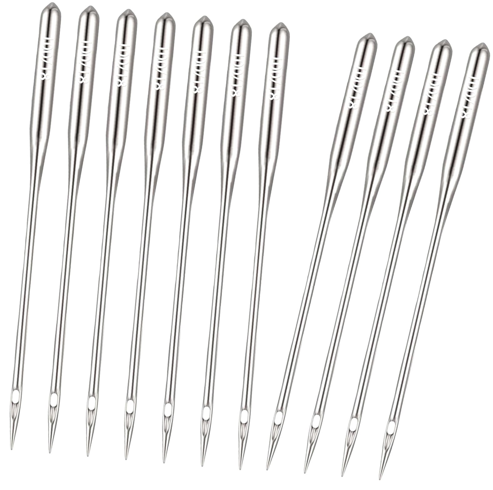 HYKE 100 Pcs 110/18 Sewing Machines Needles, Overlock Sewing Needles ...