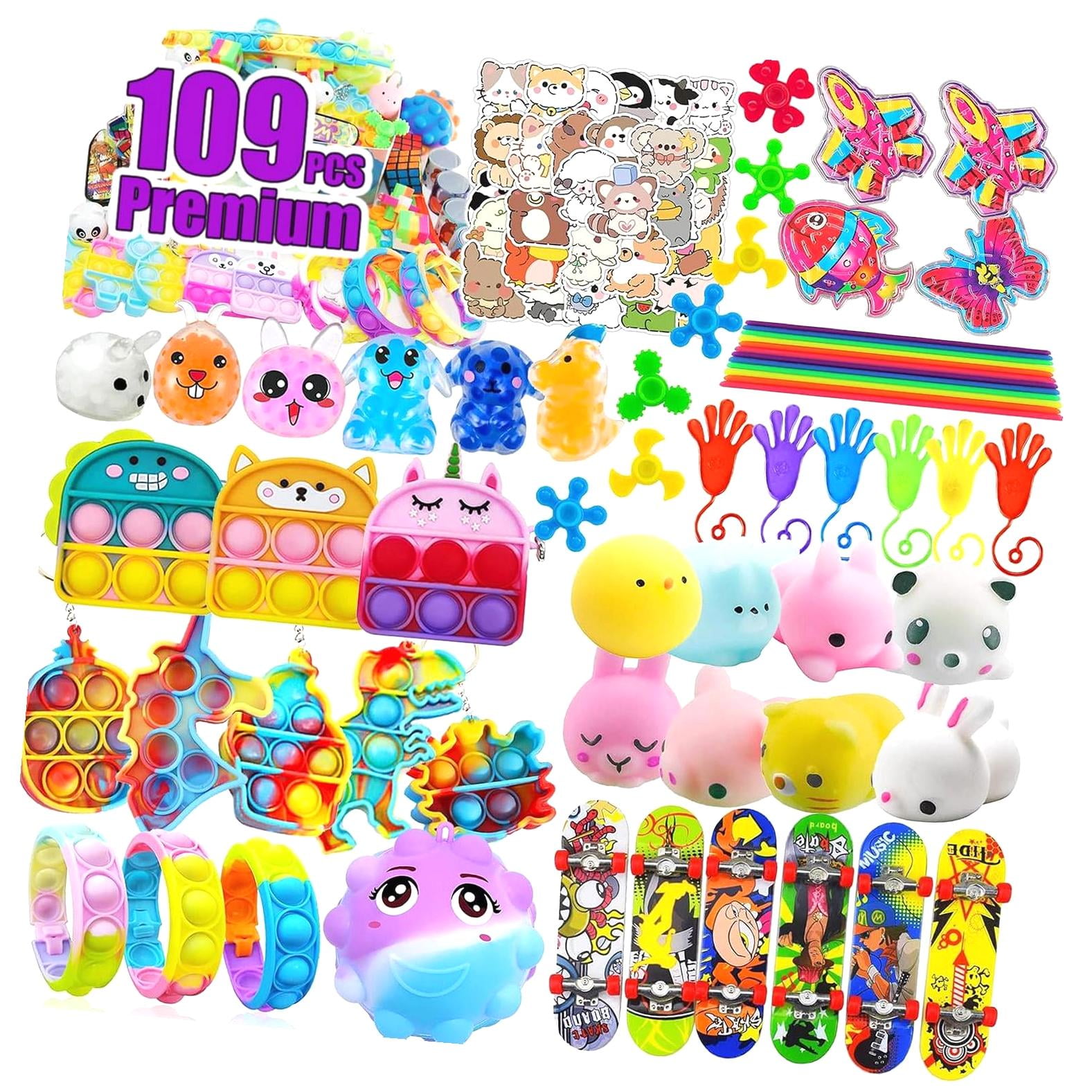 HYKE 109 PCS Premium Toys for ,Assortment Mini it Toys for All Ages ...