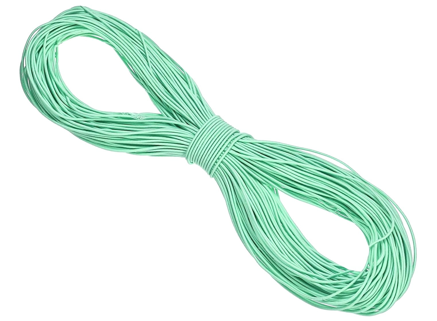 HYKE 109 Yards(100m) Bungee Cord Heavy Stretch String Rope 2mm for Crafting Sewing Straps ...