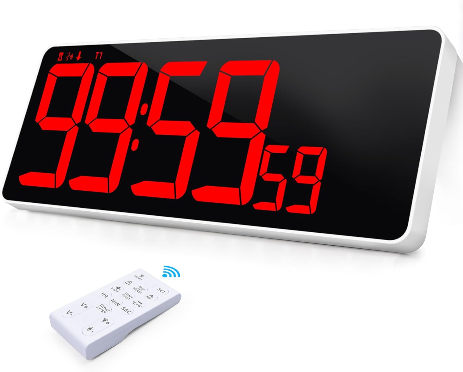 HYKE 13.7\u201dDigital Timer Large LED Screen displays（5'' Number）,The ...