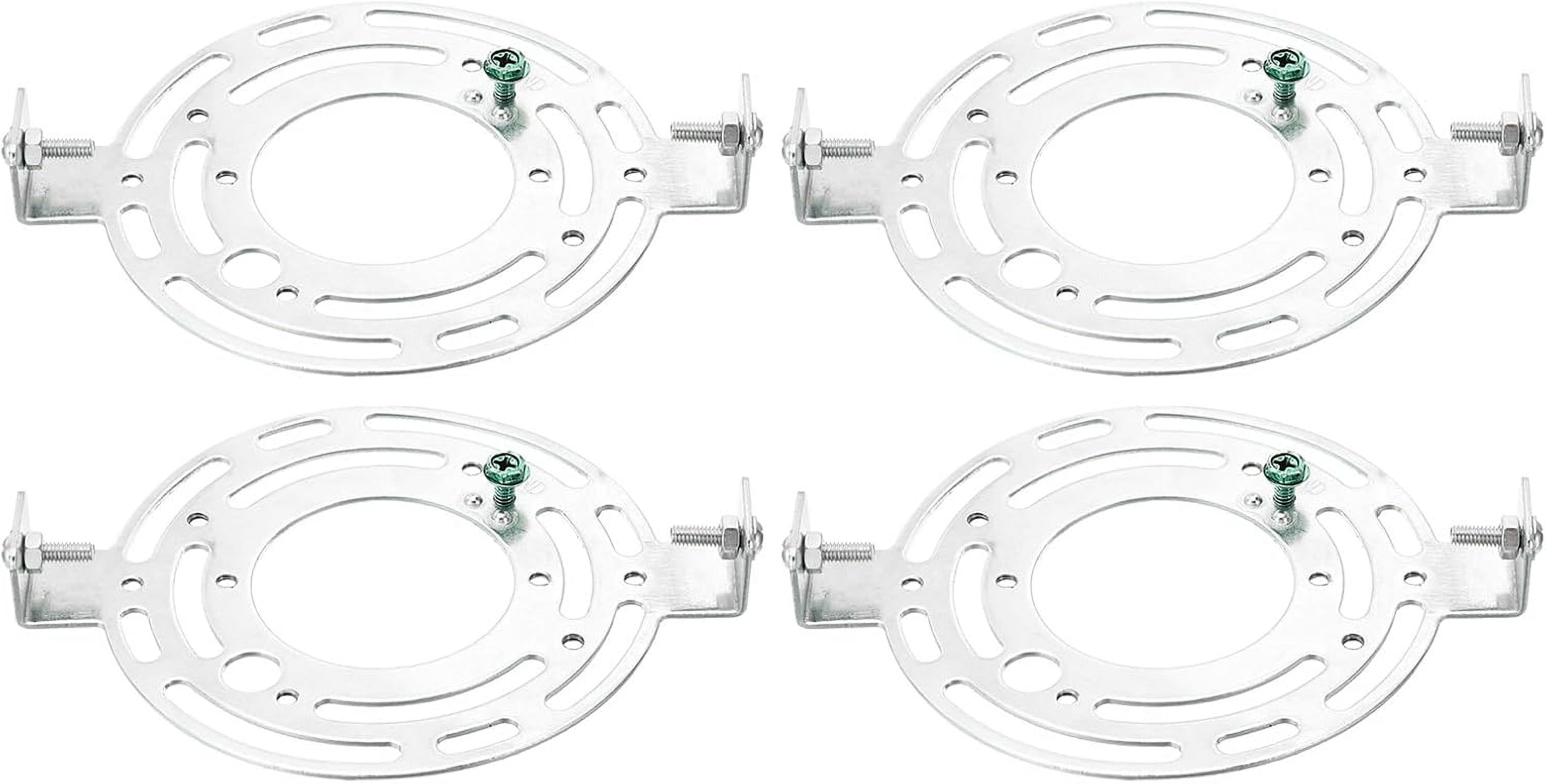 HYKE 130mm (5.12"") versal Light xture Mounting Bracket Kit, 4set Light ...