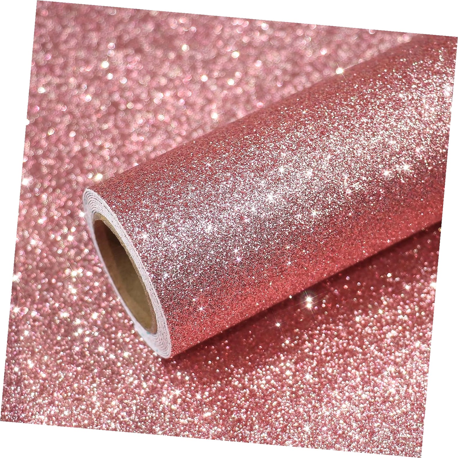 HYKE 15.7''x118'' Hot Glitter Wallpaper Stick and Sparkle Contact Paper ...
