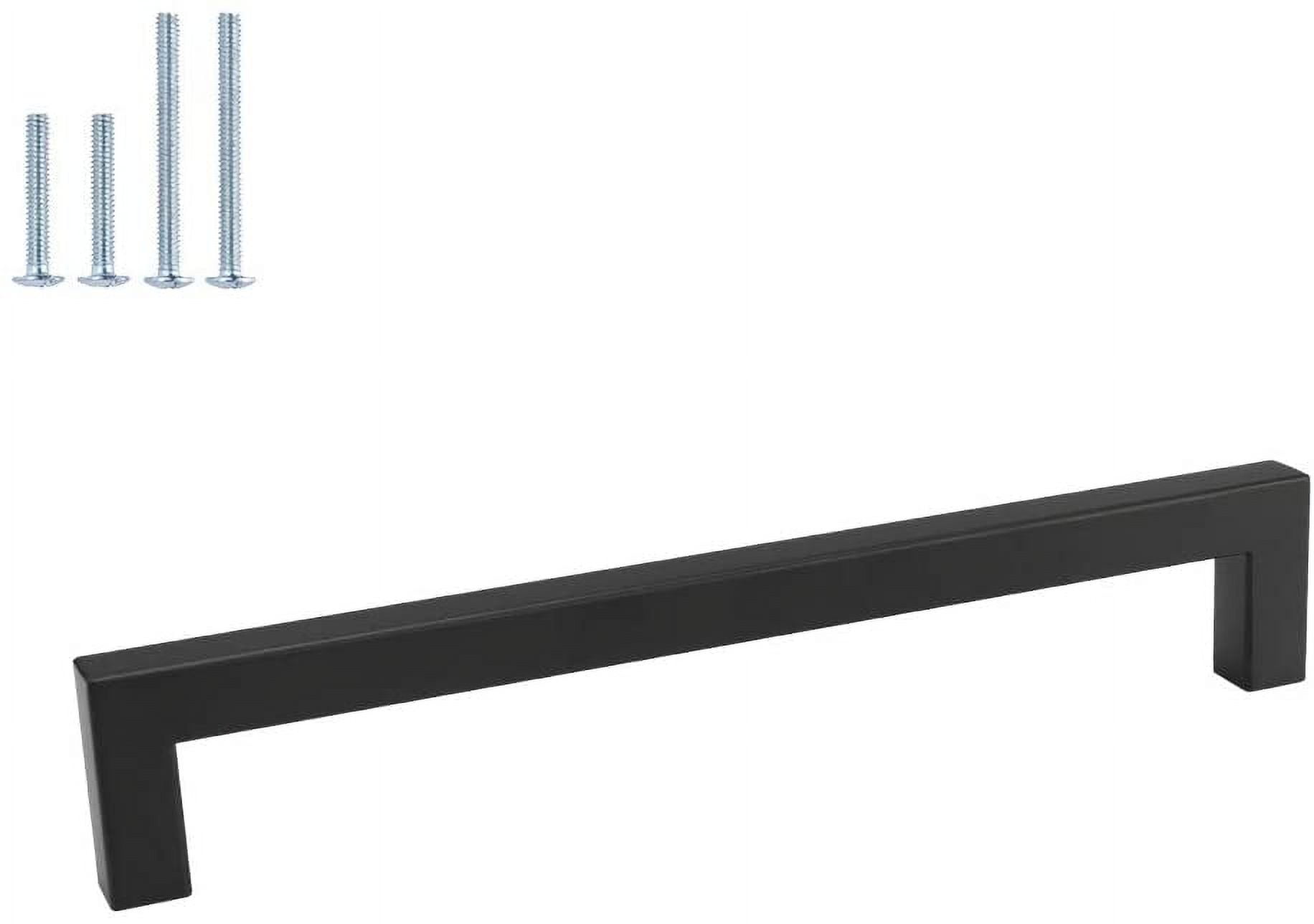 HYKE 15 Pack Black Cabinet Handles, Black Kitchen Cabinet Handles ...