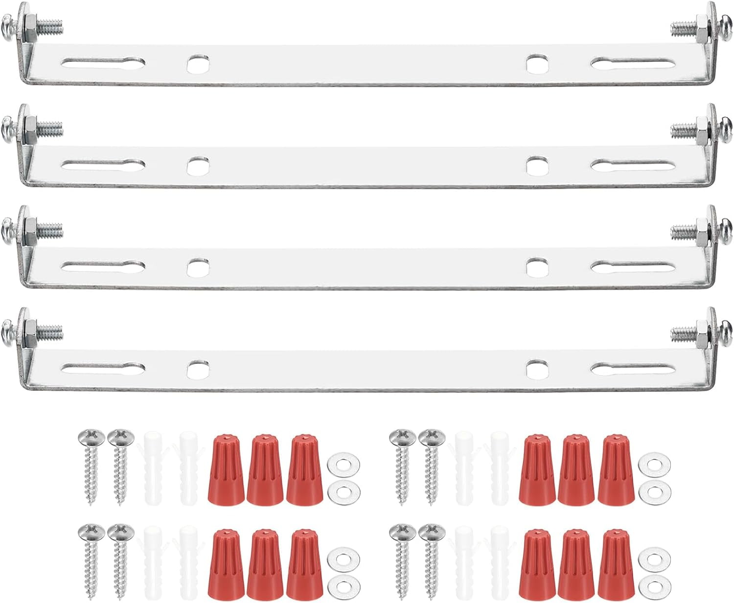 HYKE 150mm (5.91") versal Light xture Mounting Bracket Kit, 4 Set Light ...