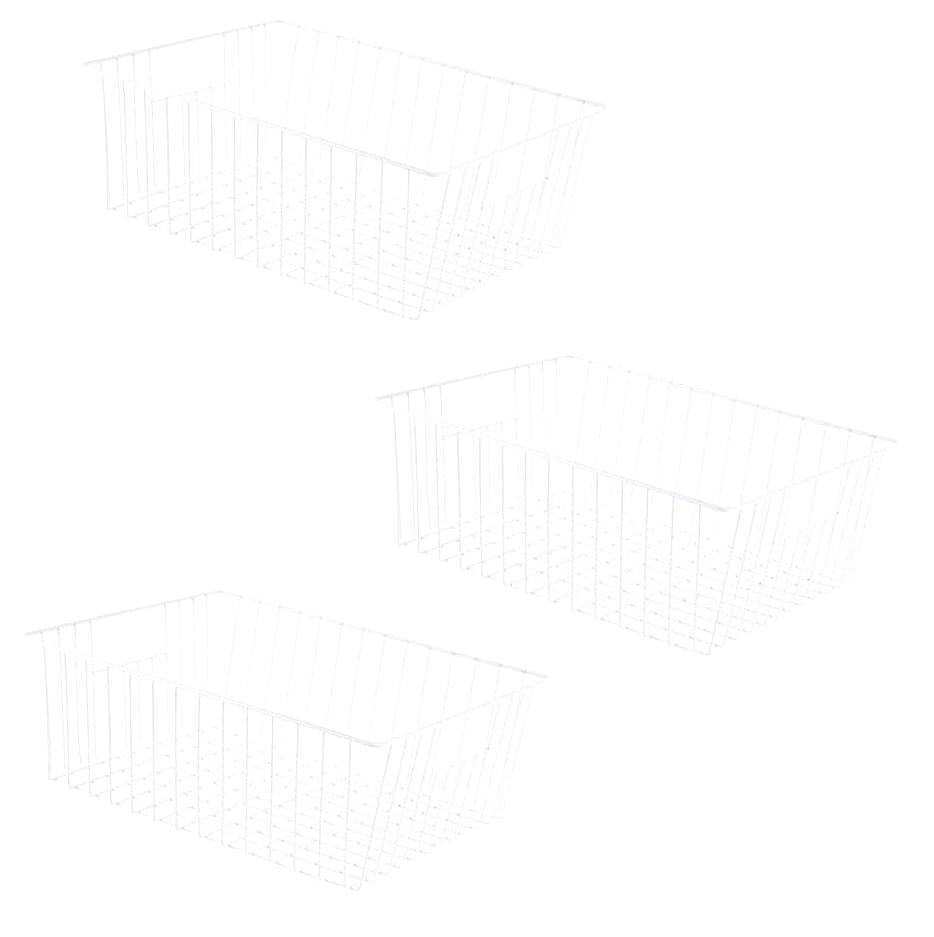 HYKE 16" L x 12" W Wider Freezer Storage Organizer Baskets Container ...