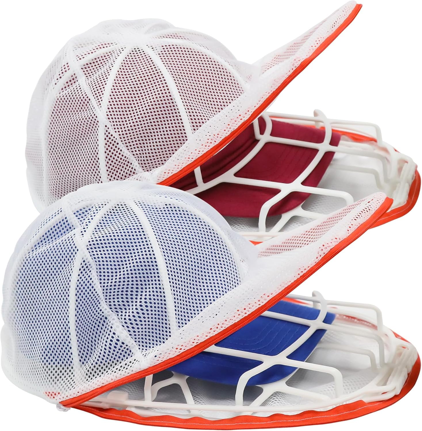 HYKE 2 Pack Hat Washer Cage for Washing Mane, Baseball Cap Washing Cage ...