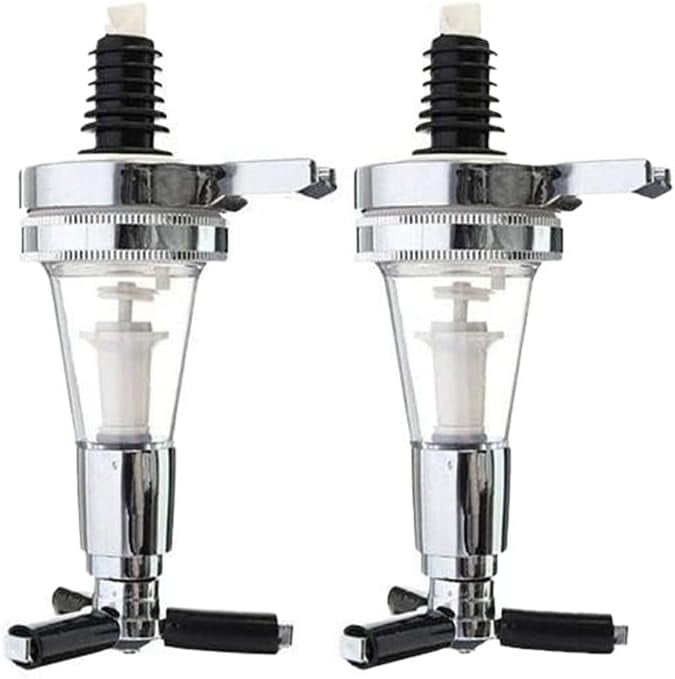 HYKE 2 Pieces Bar Optic Spirit Measure,Replaent Nozzle Shot Dispenser ...