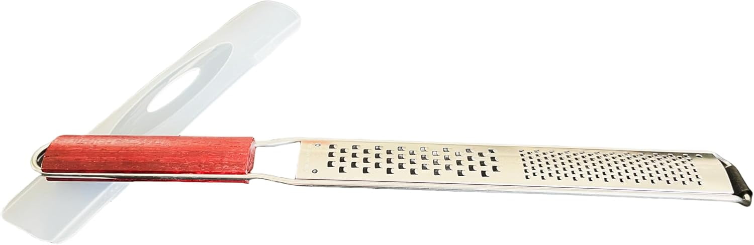 HYKE 2 in 1 Cheese Grater, Stainless steel on Zester, Sharp Grater for ...